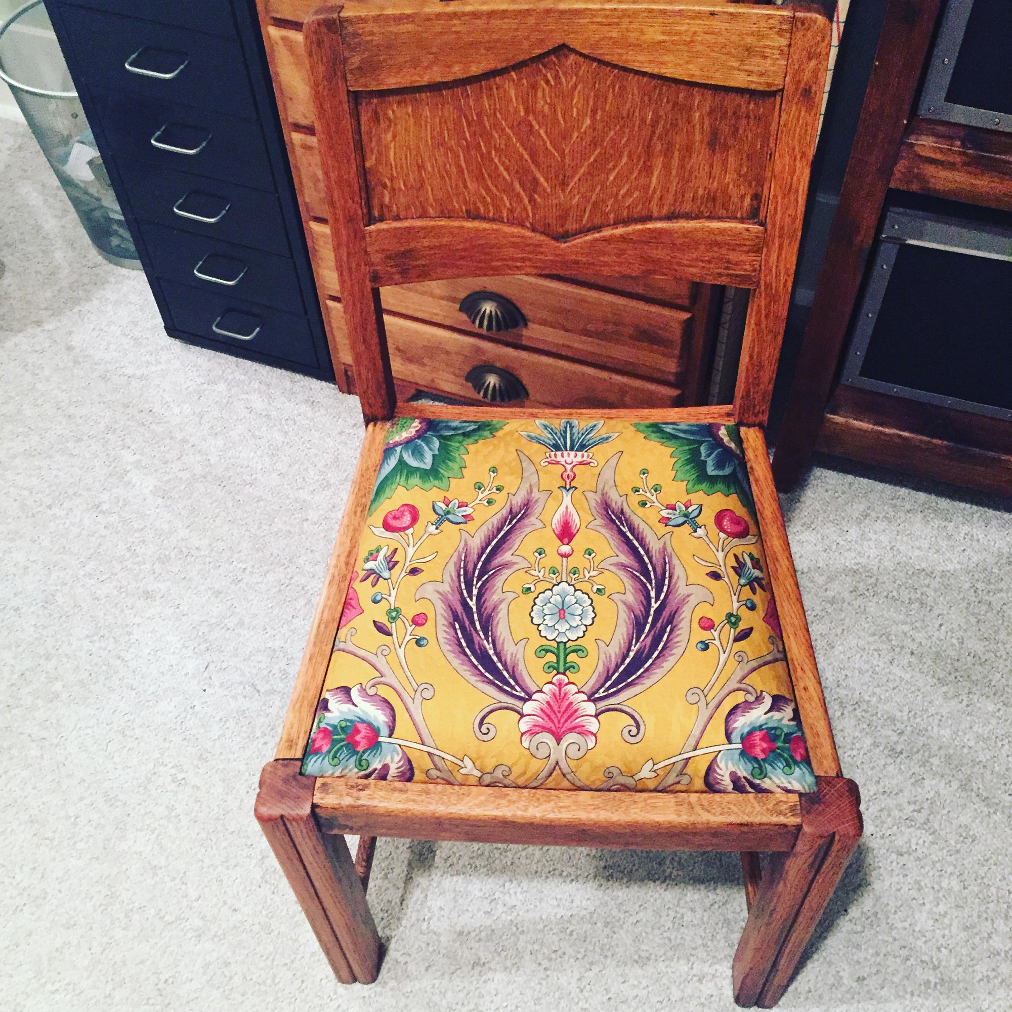 DIY: Junk chair refresh | Crafting with Crap